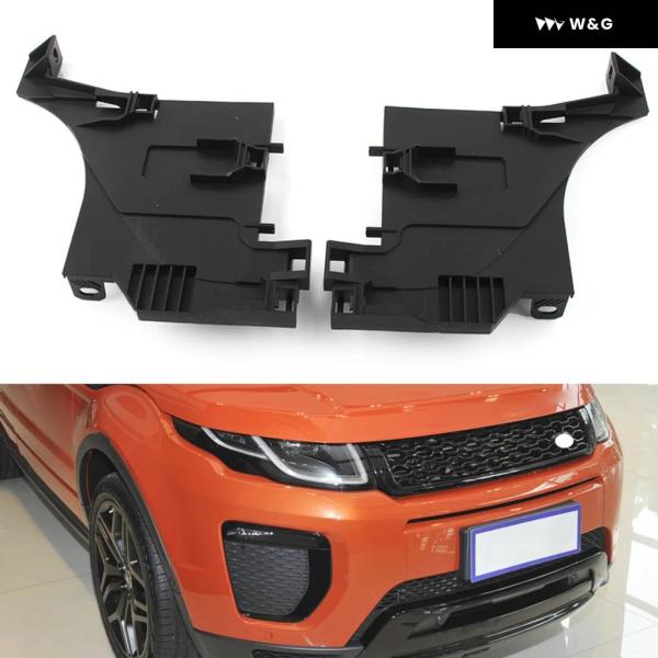 2個 左+右 車用 ヘッドライト 取り付け ブラケット ランドローバー レンジローバー イヴォーク 2010-2018 LR044484 LR025744 カスタム パーツ アクセサリーHign-concerned Chemical:Non...