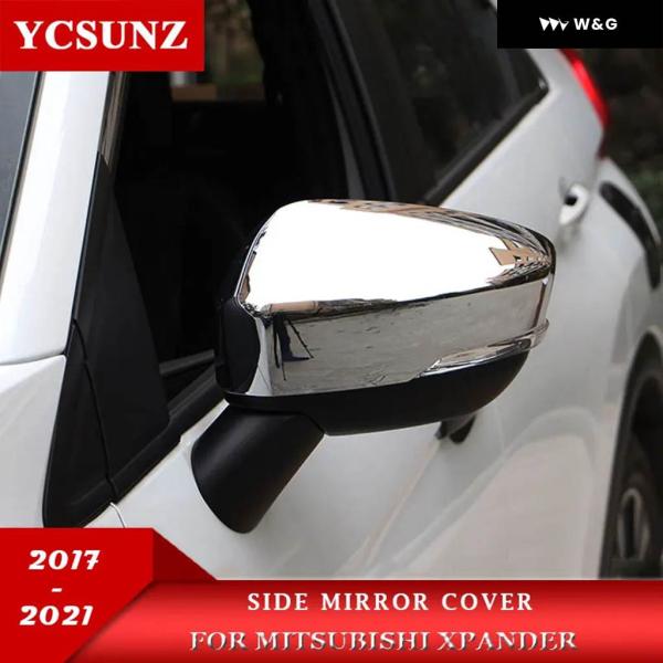 ABSサイドミラー カバー 三菱 エクスパンダー X-PANDER 2018-23 クロームカーボンカーアクセサリー カスタム パーツ アクセサリーHign-concerned Chemical:NoneItem Width:0inchIt...