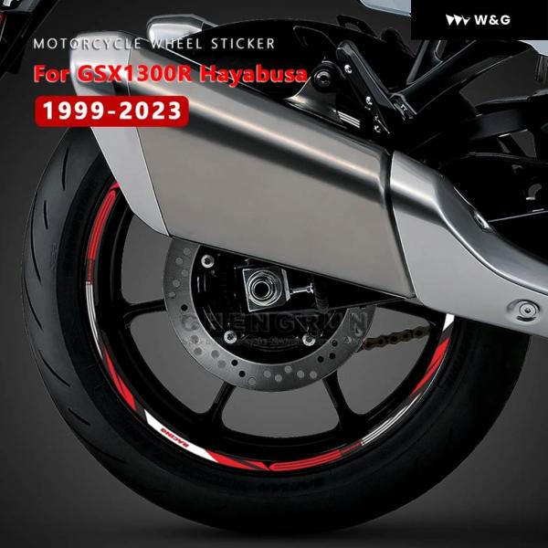 オートバイ バイク ホイール ステッカー 防水 デカール スズキ ハヤブサ GSX1300R アクセサリー GSXR 1300 1999-2021-23 リム ステッカー カスタム パーツ アクセサリーHign-concerned Chem...