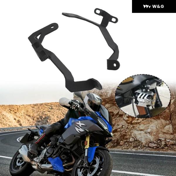 F900XR LEDフロント ブラケット フォグライト ブラケット ヘッドライト ブラケット BMW 2020-23 F900XR オートバイ バイク カスタム パーツ アクセサリーProtective parts:Frame protec...