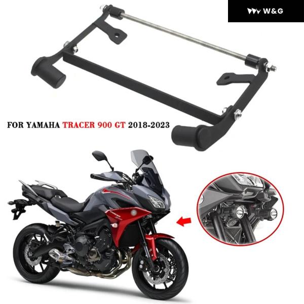 TRACER900GT オートバイ バイク LED フロント ブラケット フォグライト ブラケット ヘッドライト ブラケット ヤマハ TRACER900GT TRACER 900 2018-2020 カスタム パーツ アクセサリーProte...