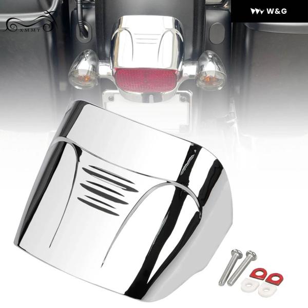 オートバイ バイク クローム テールライト バイザー ハーレー ツーリング エレクトラ ストリート ロードグライド キング ダイナ スポーツスター ソフテイル ファットボーイ 1973-2020 カスタム パーツ アクセサリーWattage...