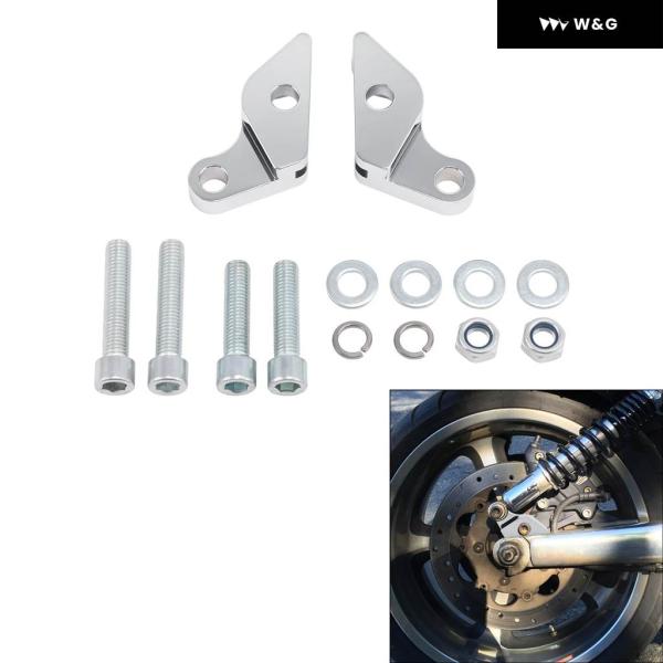 オートバイ バイク CNCリアショックローダウンキット 1インチインチ ハーレー ストリートロッドVRSCR 2006-2007ナイトロッドスペシャル2007-2010 VROD VRSC 13 カスタム パーツ アクセサリーProtect...