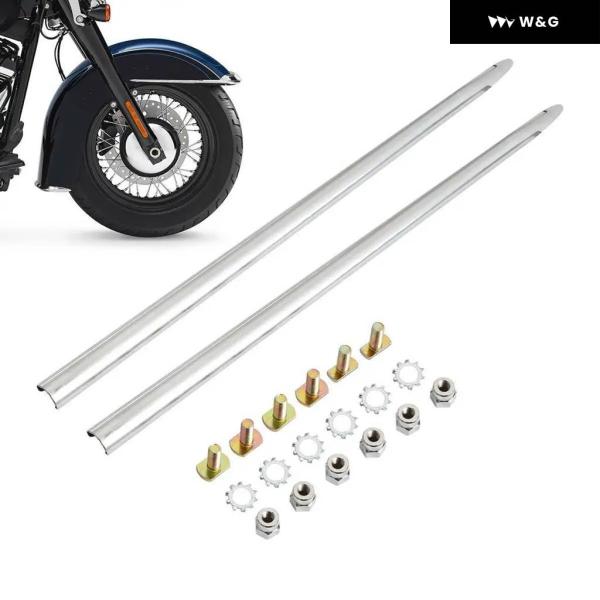 オートバイ バイク フロントフェンダー トリム ハーレー ヘリテージ ソフテイル クラシック FLSTC 1986-2018 ツーリング ロードキング エレクトラ グライド 1982-2013 2012 カスタム パーツ アクセサリーHig...