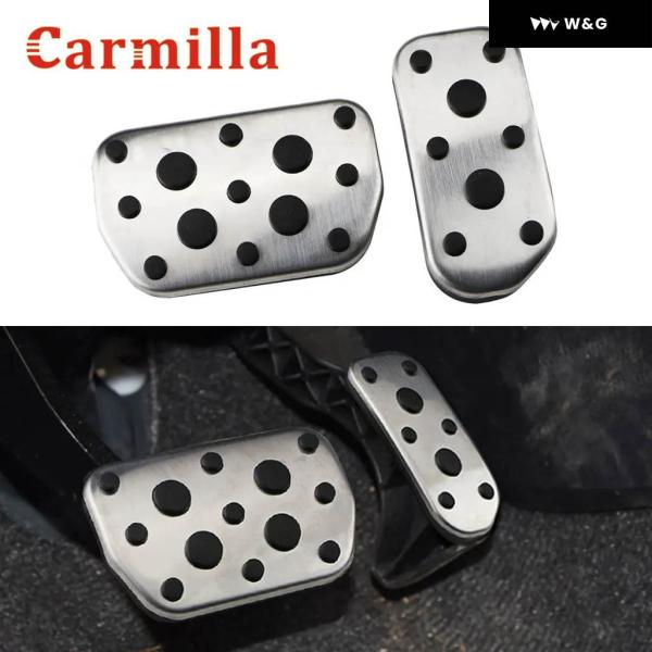 CARMILLA AT ペダル トヨタ オーリスアベンシス RAV4 カローラプリウス FACELIFE レクサス NX NX200T 300H 自動ペダルカバー カスタム パーツ アクセサリーSpecial Features:anti s...