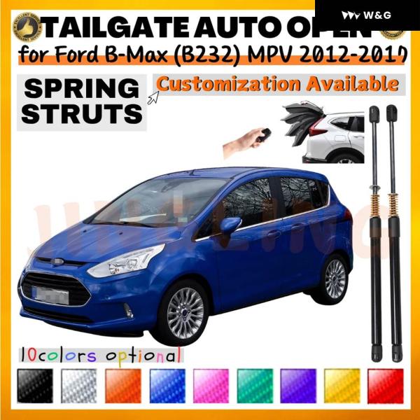 トランク ストラット スプリング フォード B-MAX B232 MPV 2012-2017 リアテールゲート ブートリフト サポート ショック アブソーバー ダンパー カスタム パーツ アクセサリーHign-concerned Chemi...