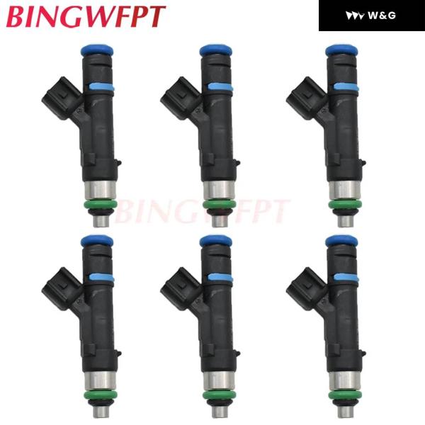 6個 0280158020 燃料 インジェクター ノズル ダッジ ダコタ ジープ ナイトロ ラム 1500 リバティ レイダー 3.7 04-12 53032701AA RL032701AA カスタム パーツ アクセサリーHign-conc...
