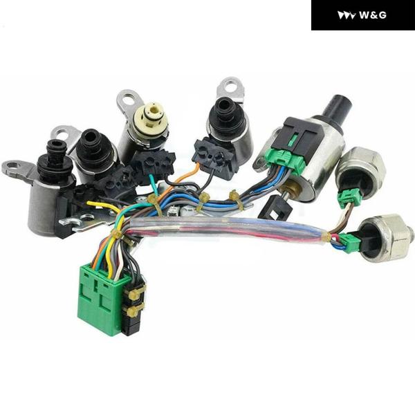 JF011E RE0F10A F1CJA トランス ミッション バルブ ボディ ソレノイド バルブ キット 日産 三菱 オイルプレッシャーセンサー2個 カスタム パーツ アクセサリーHign-concerned Chemical:NoneO...