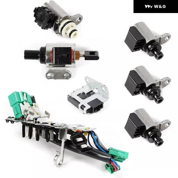 JF011E RE0F10A F1CJA トランス ミッション バルブ ボディ ソレノイド バルブ キット 日産 三菱 オイルプレッシャーセンサー1個 カスタム パーツ アクセサリーHign-concerned Chemical:NoneO...