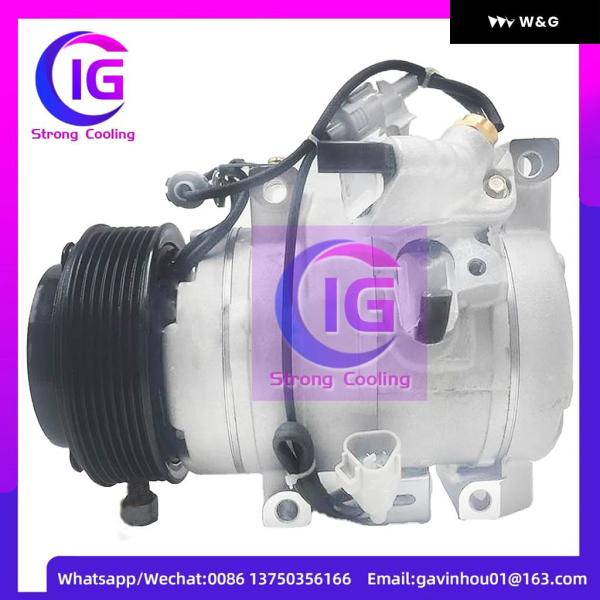 10S17C ACコンプレッサー トヨタ プラド GRJ120R 4000 4.0L 1GR 88320-6A010 88320-6A011 88320-6A001 883206A001 883206A011 PV7 カスタム パーツ アク...