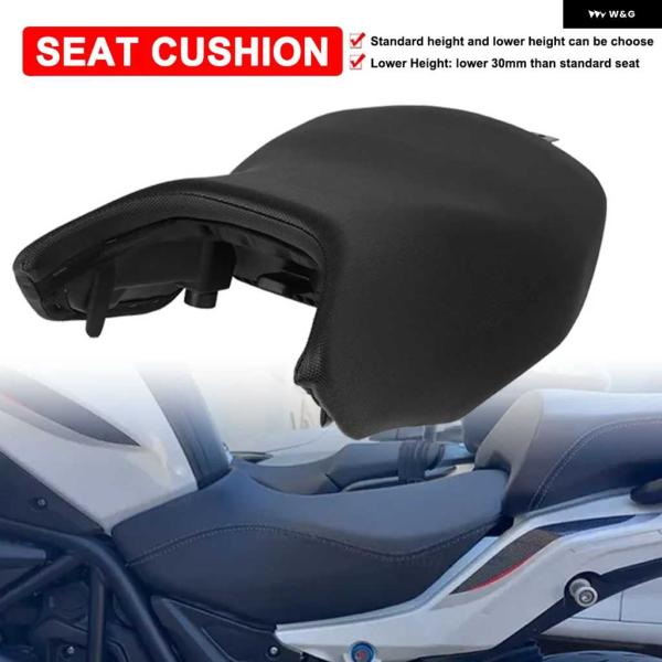 オートバイ バイク フロントシートピリオン クッション ベネリ TRK502 TRK502X ヴィンテージハンプシート クッション スタンダード 低め 30MM レトロシート パッド カスタム パーツ アクセサリーHign-concerne...