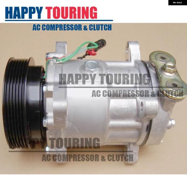 SD7V16 AC コンプレッサー ランチア アルフ ロメオ フィア マセラト 60607289 55192897 578377501 60813335 71781777 71721747 サンデン 1120 1159 カスタム パーツ ア...