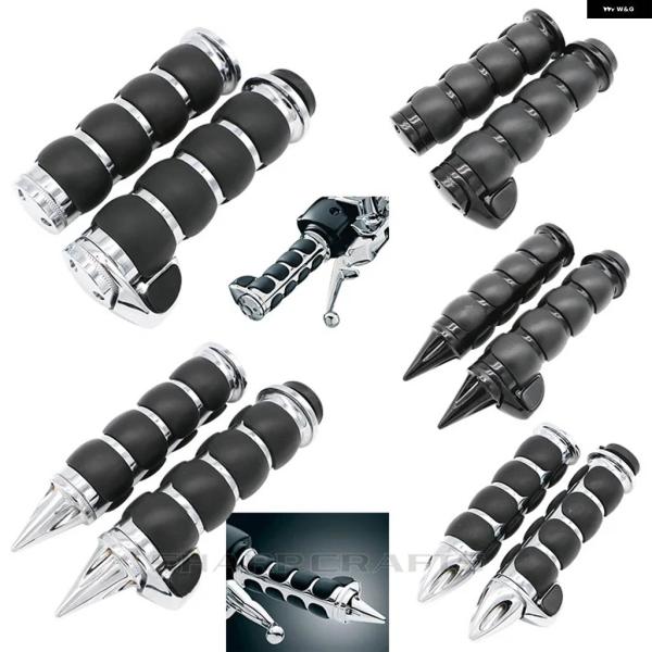 1インチ 7/8インチ 4リングエア クッション ハンド グリップ スロットル付き ハーレー ホンダ 汎用 ヤマハ バイク クルーザー チョッパー カスタム パーツ アクセサリーHigh-concerned chemical:NoneIte...