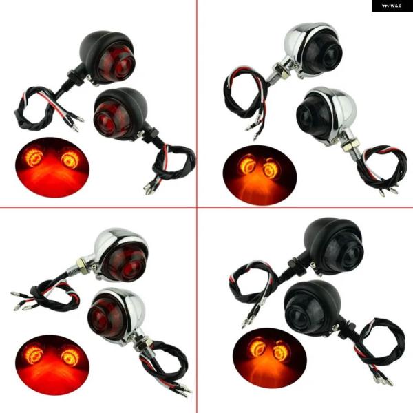 汎用 ヴィンテージ クラシック オートバイ LEDウィンカーライトコーナリングランプウィンカーステアリングランプウィンカー カスタム パーツ アクセサリーHigh-concerned chemical:NoneBrand Name:ATAR...