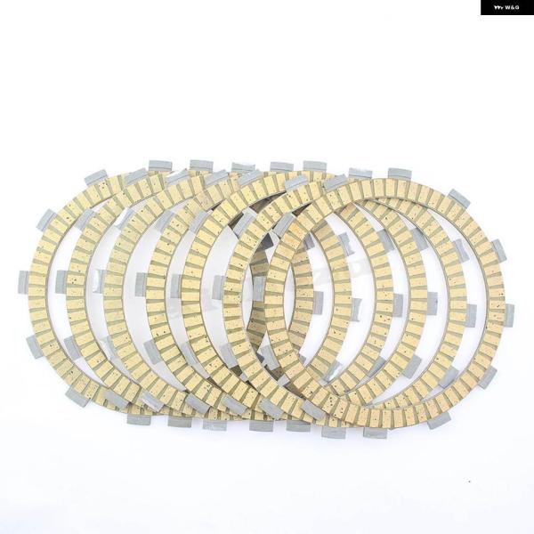 オートバイ エンジン パーツクラッチ フリクションプレート クラッチ フリクションプレート キット カワサキ ZZR400 ZRX400 KLE 400 / 500 1989-2003 カスタム パーツ アクセサリーHigh-concern...