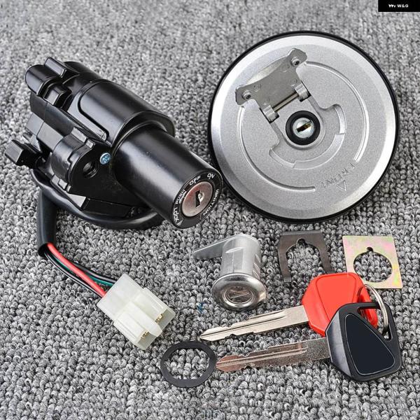 イグニッション スイッチ 燃料キャップ シートロック ホンダ CB600F CB600F2Y HORNET S 600 2000 - 2002 / CB250 HORNET 250 2000 - 2007 カスタム パーツ アクセサリーHi...