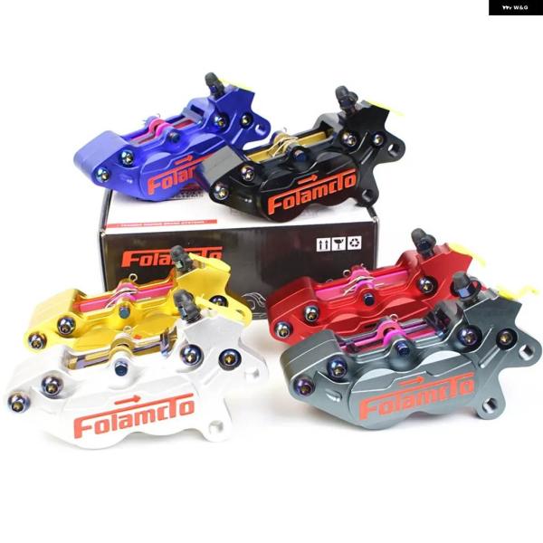 40MM マウント バイク ディスクブレーキ キャリパー 4ピストン ヤマハ 汎用 ダート バイク カスタム HF6 FRANDO カスタム パーツ アクセサリーYear:2000-2021Motobike Make:UniversalSp...