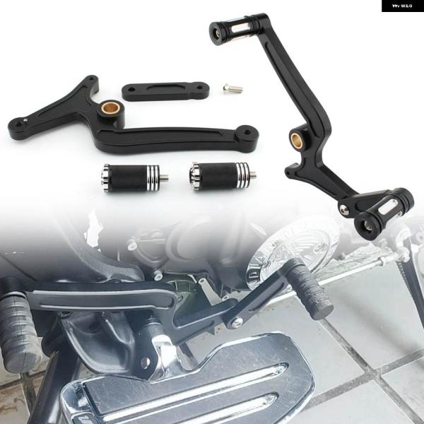 INDIAN SCOUTS HUSSAR とSCOUT SIXTY 15 オートバイ ヒールトゥ ギア シフト レバー アルミ シフター レベルペダルブレーキペダル カスタム パーツ アクセサリーHigh-concerned chemica...