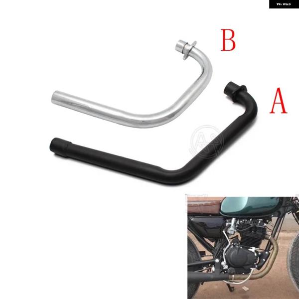 ホンダ CG125/WY125 CG150 ヴィンテージ レトロ メタル カスタム バイク エキゾースト マフラー サイレンサー フロント パイプ カスタム パーツ アクセサリーMotobike Make:HondaSpecial Feat...