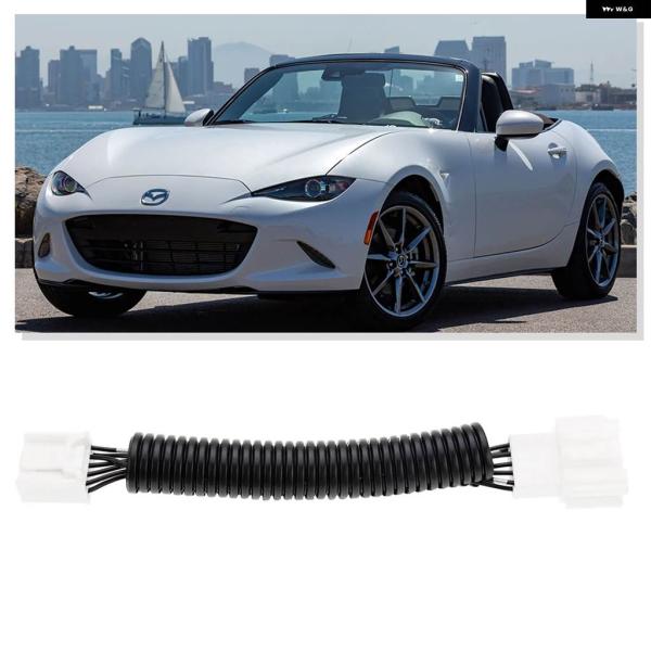 LED DRLジャンパー 非調光 バージョン 2016-2023 マツダ MX-5 DRL デイタイム ランニングライト ハーネス / アダプター /ジャンパー ファング ドライビングライト カスタム パーツ アクセサリーHigh-conc...