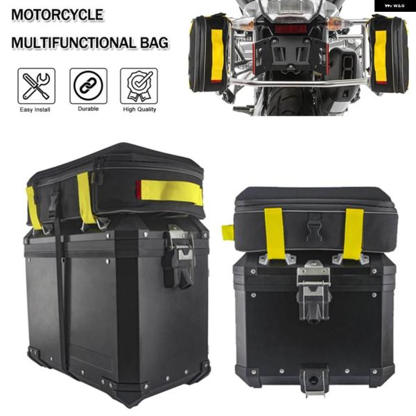 オートバイ ツーリング用トップケースバッグ パニアバッグ キャリア用 サドルバッグ R1200GS R1250GS LC ADVENTURE F800 F750 F850GS ADV TRK502 カスタム パーツ アクセサリーHigh-c...