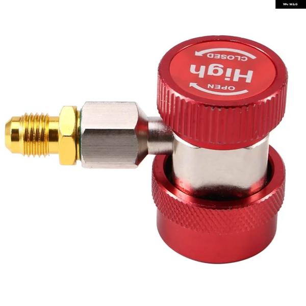 R134A カー エアコン フッ化物コンバーター クイックカプラー コネクタ アダプター 調整可能 自動車リペアツール カスタム パーツ アクセサリーHigh-concerned chemical:NoneOrigin:Mainland C...