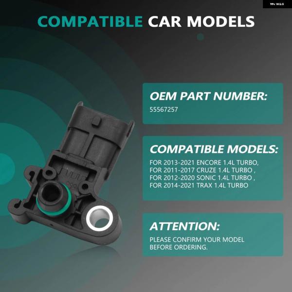 マニホールド 絶対圧力センサー 2個 55567257 キャデラック CTS シボレー カマロ コルベット ソニック クルーズ トラック ス 2013-2016 カスタム パーツ アクセサリーHigh-concerned chemical:...