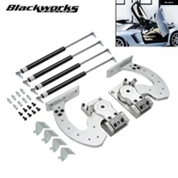 車用 汎用 垂直ランボルギーニシザードアキット ボルトオン垂直ドアキット シザードア90度調整可能ほとんど車 カスタム パーツ アクセサリーHigh-concerned chemical:NoneStyle:Rear HingedInsta...