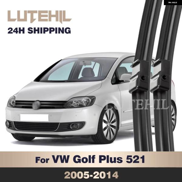 VOLKSWAGEN VW GOLF PLUS 521 2005-2014 2010 - 13 ワイパー フロント ワイパー ブレード フロントガラス ウインドウブラシ 28インチ28インチ カスタム パーツ アクセサリーHigh-conc...