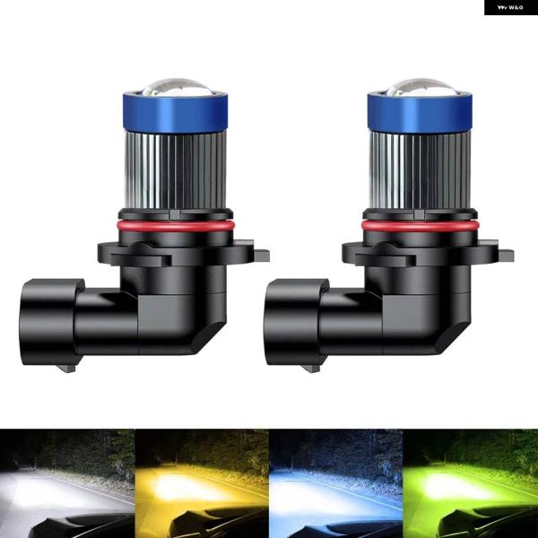 2個 LED H11 H8 H9 H7 プロジェクター ミニレンズ ヘッドライト 9005 HB3 9006 HB4 フォグ バルブ 6000K フォグランプ デイ ランニングライト 12V カスタム パーツ アクセサリーHigh-conc...