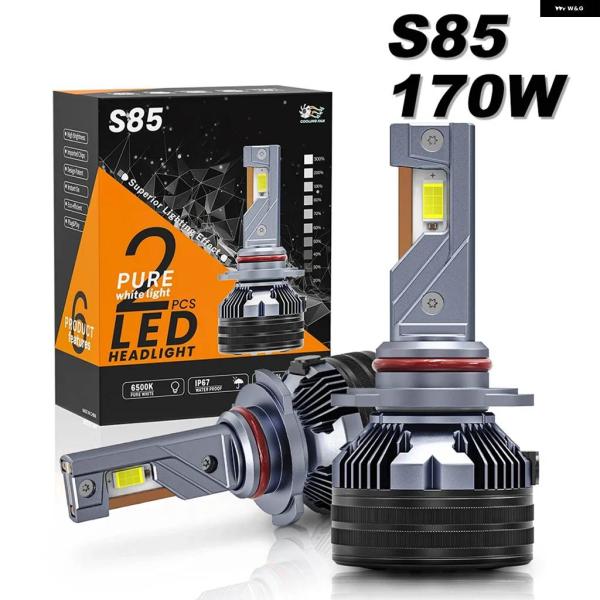 K5C 版 S85 9005 9006 HB3 HB4 H4 H7 H1 H11 H8 LED 電球 車用 ヘッドライト 170W 超高輝度 カスタム パーツ アクセサリーHigh-concerned chemical:NoneCar Br...