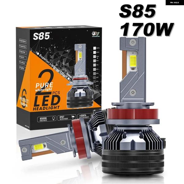 K5C 版 S85 9005 9006 H11 H8 HB3 HB4 H4 H7 H1 LED 電球 車用 ヘッドライト 170W 超高輝度 カスタム パーツ アクセサリーHigh-concerned chemical:NoneCar Br...