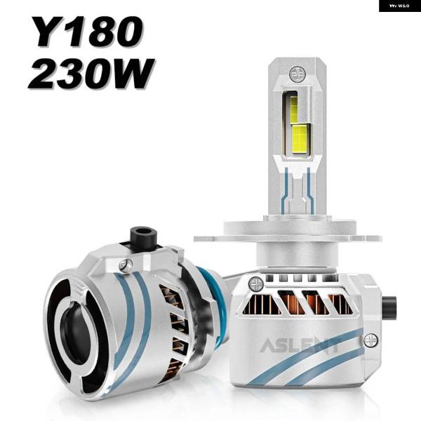 Y180 3570 チップセット H4 H1 H3 H11 H8 H9 H7 LED 9005 9006 HB3 HB4 車用 ヘッドライト 230W 超高輝度 フォグランプ DC12V 6000K ホワイト IP67 カスタム パーツ ア...