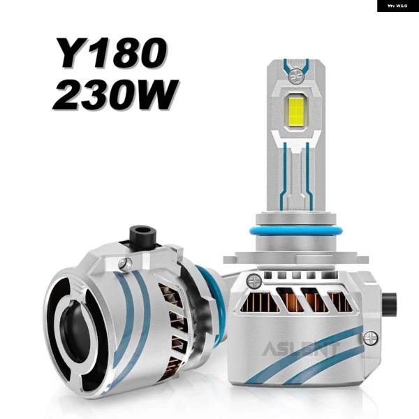 Y180 ハイパワー 9005 9006 HB3 HB4 H11 H8 H9 LED 3570 チップセット H4 H1 H3 H7 車用 ヘッドライト 超高輝度 フォグランプ DC12V 6000K カスタム パーツ アクセサリーHigh...