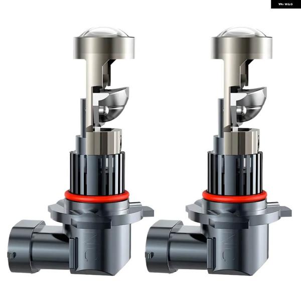 ミニH7 LED 電球 プロジェクターレンズ H4 H11 LED H8 H9 9005 HB3 9006 HB4 ミニレンズ ヘッドライト ランプ130W 12Vプラグプレイ カスタム パーツ アクセサリーHigh-concerned c...