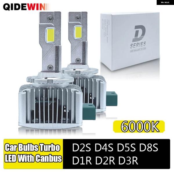 D1S LED ヘッドライト HID D3S D2S D4S D1R D3R ダブル銅管LED 20000LM 両面CSPチップ 4300K 6000K 8000K プラグプレイ カスタム パーツ アクセサリーHigh-concerned ...