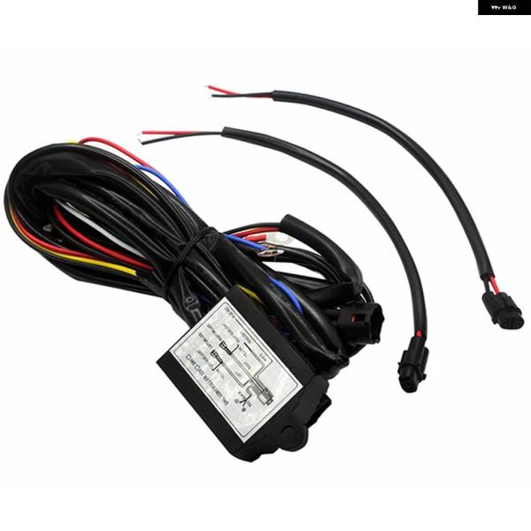 オートDRL コントローラ ー 車用LED デイタイム ランニングライト リレー ハーネス 調光器 オン/オフ 12段階調光機能 フォグランプ ストロボ調光機能 カスタム パーツ アクセサリーFor Vehicle Brands/Model...