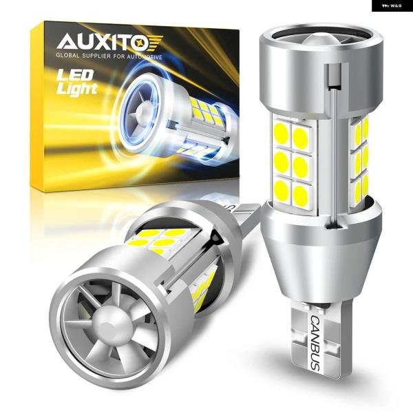 2個 CANBUS T15 W16W LED ファン付き ターボリバース バックアップライト 12V 6500K スーパーホワイト T15 T16 リバーシングランプ 2000LM カスタム パーツ アクセサリーHigh-concerned...