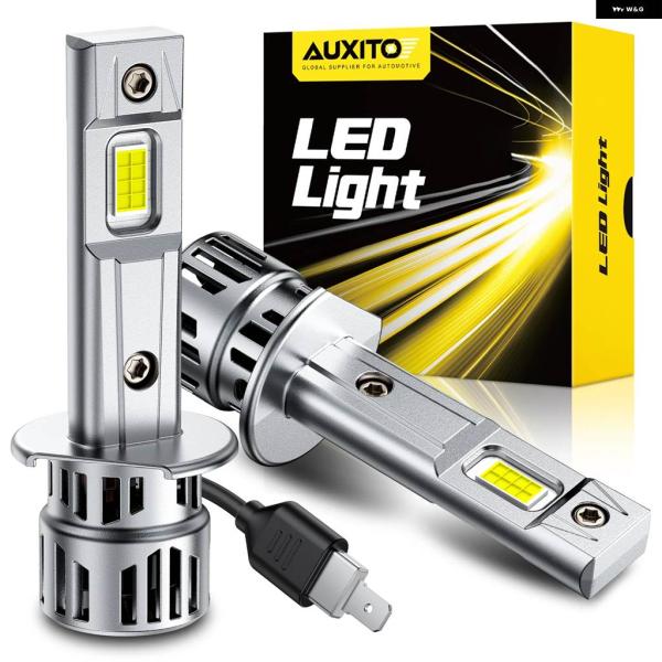 2個 H1 LED ヘッドライト バルブ ターボ 6500K 12V 車用ランプライト フォード フォーカス MK3 フィエスタ ホンダ アコード ルノー マツダ 6 カスタム パーツ アクセサリーHigh-concerned chemic...