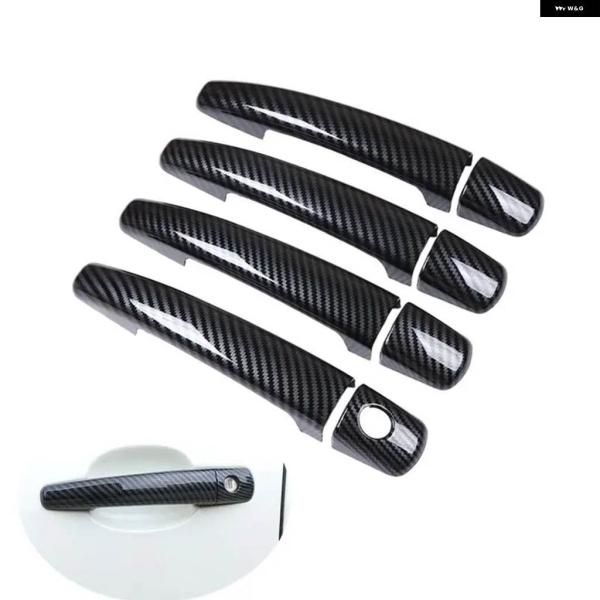 シトロエン C4 C4 ピカソ C6 プジョー 207 308 407 クローム カーボン ドアハンドル カバー トリム カー スタイリング アクセサリー カスタム パーツ アクセサリーHigh-concerned chemical:Non...
