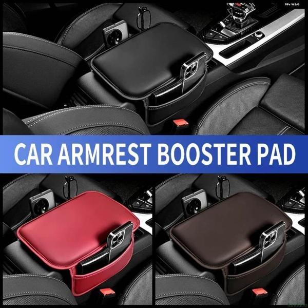 アウディ A3 A4 B6 B7 B8 A6 Q5 Q3 車用 アームレスト ボックス パッド レザー クッション 収納 ポケットバッグ 肘高 サポート カスタム パーツ アクセサリーProduct shape:RectangleSpeci...