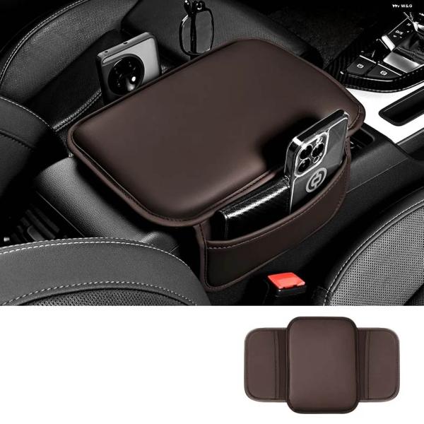 トヨタ プリウス 30 XW30 ZVW30 ZVW35 2010-2020 車用 アームレスト ボックス レザー クッション 収納 肘高 サポート アクセサリー カスタム パーツ アクセサリーProduct shape:Rectangle...