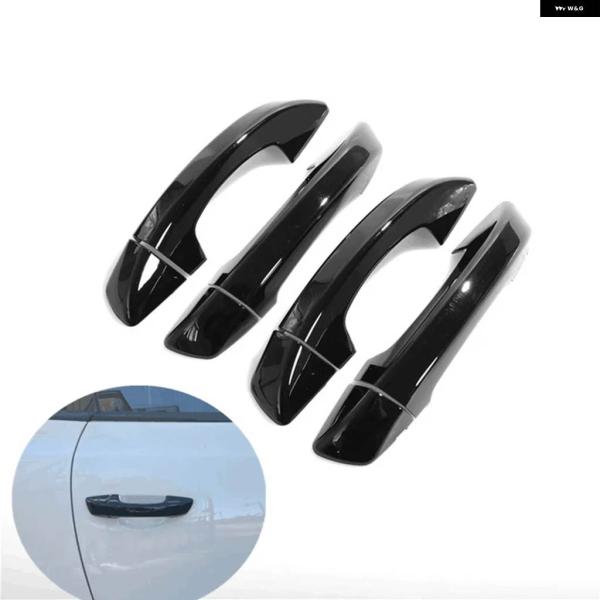 VW PASSAT B6 3C 2006 -2012 PASSAT CC 2009-2016 光沢ブラッククローム カー ドアハンドル カバー トリム スタイリング アクセサリー カスタム パーツ アクセサリーHigh-concerned ...