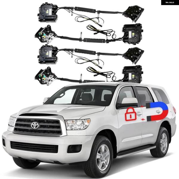 トヨタ セコイア車用マシン式ロックカスタム 電動吸込 ドアカーパーツツールサイドドアソフトクロージング カスタム パーツ アクセサリーHigh-concerned chemical:NonePlacement on Vehicle:Left...