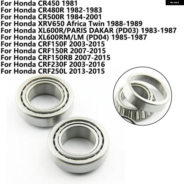 ホンダ CR450CR480RCR500R XRV650XL600R XL600RM/LM CRF150F CRF150R CRF150RB CRF230F用 オートバイ ステアリングヘッド ベアリング キット カスタム パーツ アクセサリ...