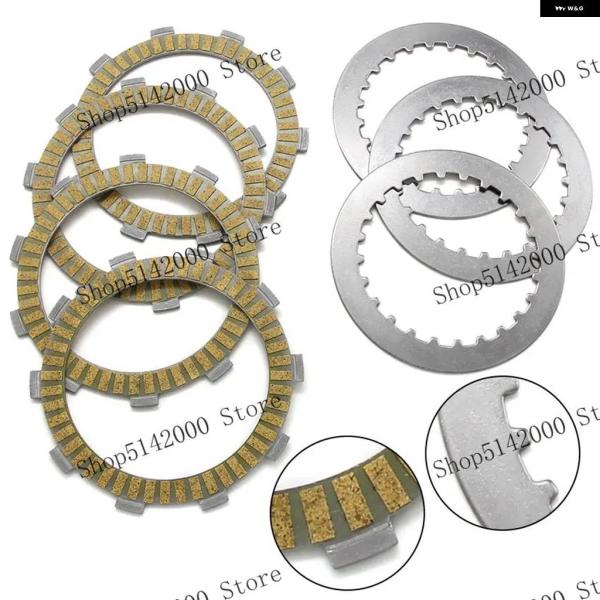 バイク フリクションクラッチディスク ヤマハ 5 SP FZ-16 FZ16 OEM 21C-E6321-00 21C-E6331-00 54B-E6321-00 カスタム パーツ アクセサリーItem Length:0inchDispla...