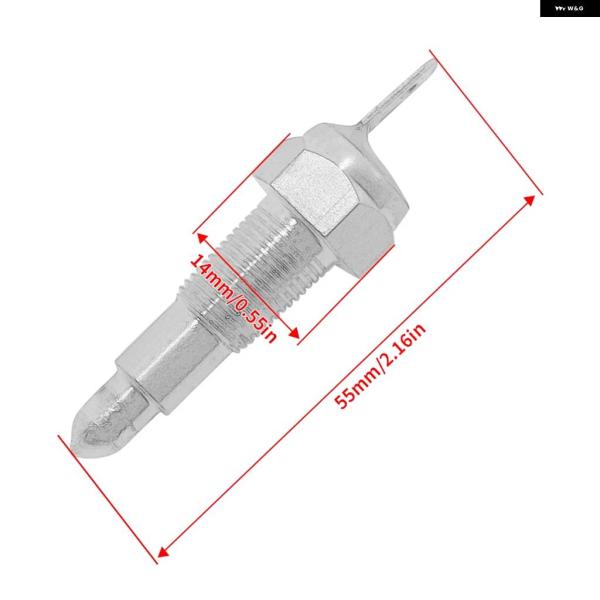 カワサキ エリミネーター250 252 400LX 400SE 250LX 250SE EL250 ZL600 ZL1000 ZL400 ZX900 27010-1173用冷却 ラジエーター ファンスイッチ カスタム パーツ アクセサリーI...