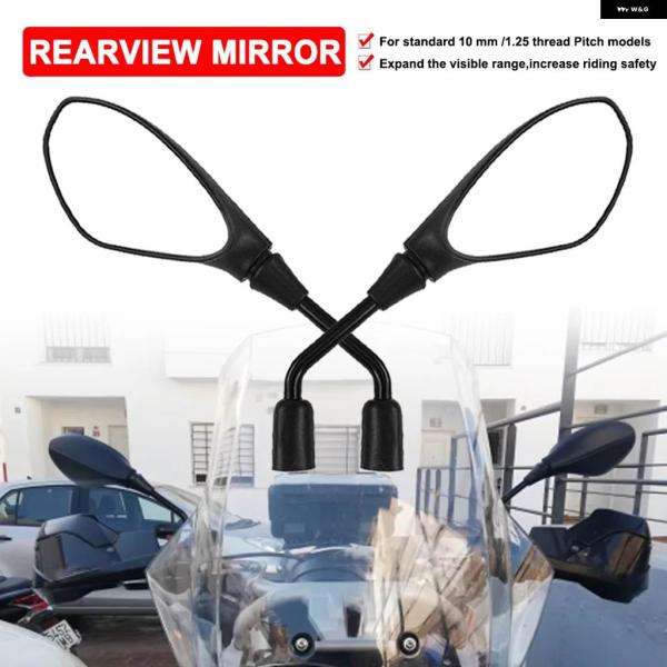 スズキ DL250 DL650 GSR 250 400 600 750 GSX-S 125 150 950 GW250 10MM時計回り バイク バックミラー アクセサリー カスタム パーツ アクセサリーHigh-concerned che...