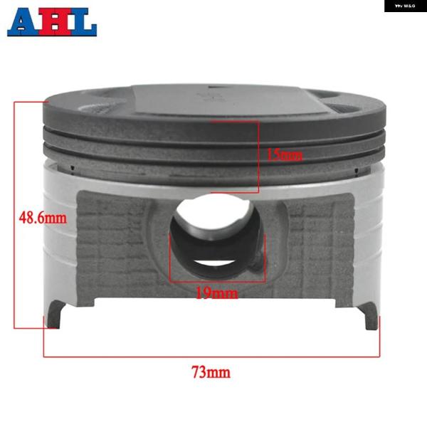 オートバイ シリンダー ボアサイズ 73MM 73.25MM 73.50MM 74MM 74.5MM ピストンリング キット スズキ AN250 250CC バーグマン スカイウェーブ 250 DR250 カスタム パーツ アクセサリーHi...