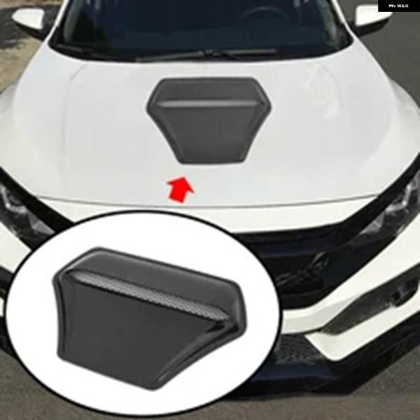 タイプRスタイルカーフードスクープエアインテークベントカバーホンダシビックアウディTT MK2 Dマスタングフォーカスゴルフ4 5 6 7 8 カスタム パーツ アクセサリーHigh-concerned chemical:NonePlace...